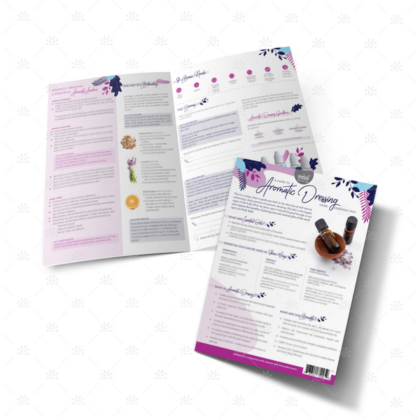 Guide to Aromatic Dressing | Class Handout | 10 Pack - EOS UK